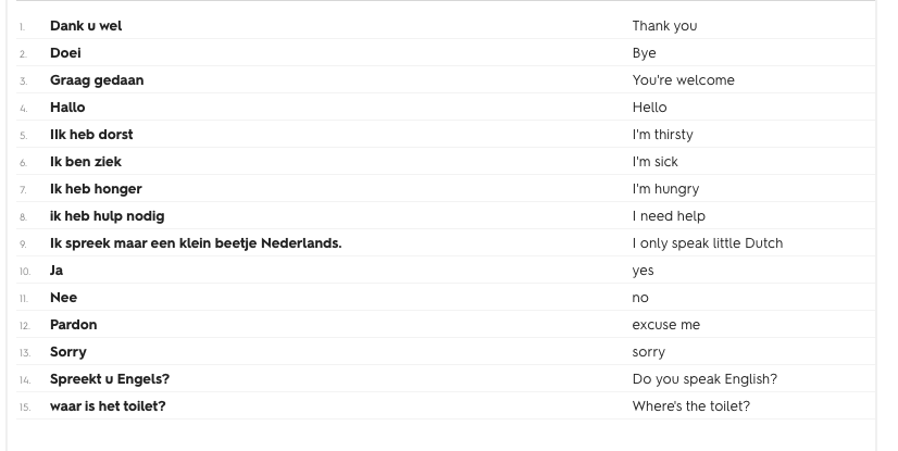 Must-see in Holland + must-know Dutch Phrases – The Language Rose with ...